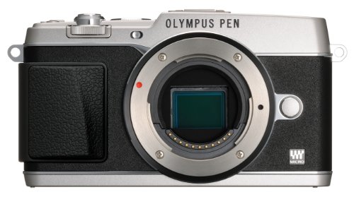 OLYMPUS Micro Four Thirds PEN E-P5 Silver E-P5 BODY SLV - International Version (No Warranty)