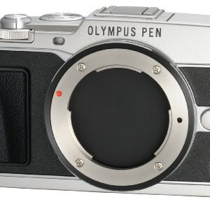 OLYMPUS Micro Four Thirds PEN E-P5 Silver E-P5 BODY SLV - International Version (No Warranty)