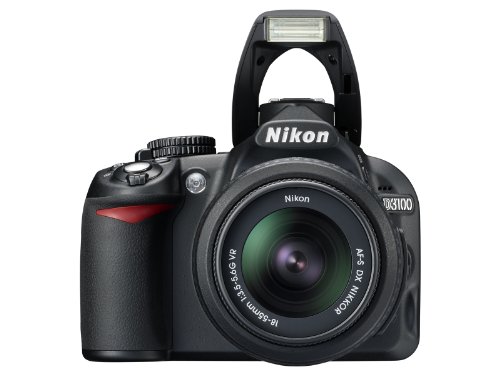 Nikon D3100 14.2MP Digital SLR Camera with 18-55mm f/3.5-5.6 VR & 55-200mm f/4-5.6G IF-ED AF-S DX VR Nikkor Zoom Lenses