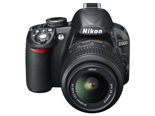 Nikon D3100 14.2MP Digital SLR Camera with 18-55mm f/3.5-5.6 VR & 55-200mm f/4-5.6G IF-ED AF-S DX VR Nikkor Zoom Lenses