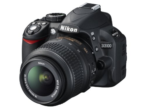 Nikon D3100 14.2MP Digital SLR Camera with 18-55mm f/3.5-5.6 VR & 55-200mm f/4-5.6G IF-ED AF-S DX VR Nikkor Zoom Lenses