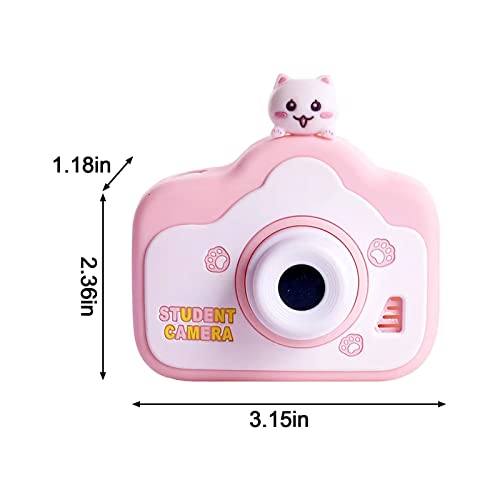 FITORON Children's HD Front and Rear Double Shot 2000w Mini 2.0 Inch Video Camera Game Music All-in-one Camera with 32GB Memory Card