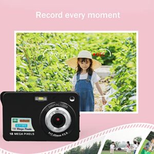 Small Camera, Upgrade HD Digital Camera for Students Teens Adults, Kids Camera with LCD Screen, 8X Zoom Compact Portable Mini Rechargeable Camera, Point and Shoot Digital Cameras