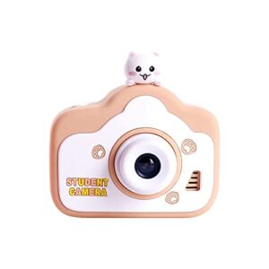 children’s high-definition front and rear single shot 2000w mini 2.0 inch video camera game music all-in-one camera can take pictures without card