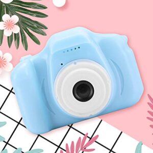 Portable Kids Camera Mini Children Kid Camera Digital Video Rechargeable Camera Toy with 2.0 Inch TFT Color Screen(Blue)