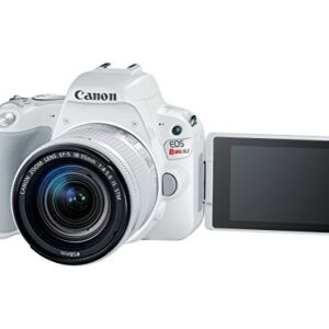 Canon Cameras US 2252C001 EOS Rebel SL2 (WH) EF-S 18-55mm f/4-5.6 STM (BK) Digital SLR Camera Kit, 3", White