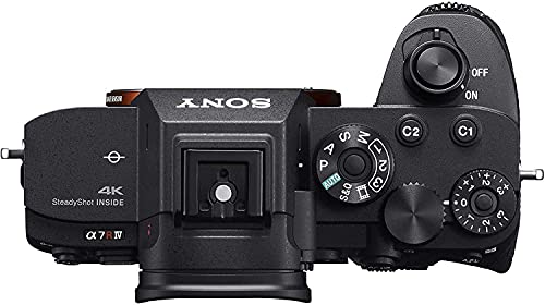 Sony Alpha a7R IV Mirrorless Digital Camera Bundle with 64GB Memory Card, Flexible Tripod, Water Resistant Bag, Starter Kit + More | 35 mm Full-Frame Mirrorless Camera with 61.0 MP