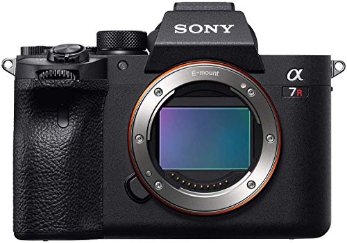 Sony Alpha a7R IV Mirrorless Digital Camera Bundle with 64GB Memory Card, Flexible Tripod, Water Resistant Bag, Starter Kit + More | 35 mm Full-Frame Mirrorless Camera with 61.0 MP