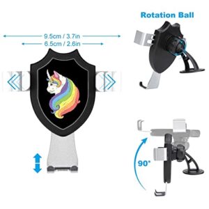 Cat Unicorn Car Phone Holder Mount Universal Cellphone Vent Clamp for Dashboard Windshield Stand