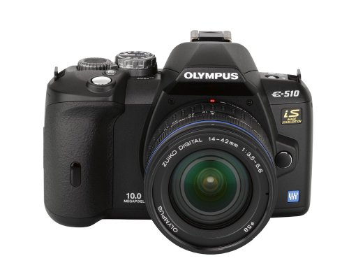 Olympus Evolt E510 10MP Digital SLR Camera with CCD Shift Image Stabilization and 14-42mm f/3.5-5.6 Zuiko Lens