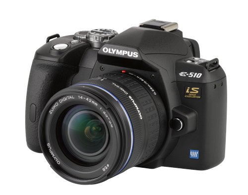 Olympus Evolt E510 10MP Digital SLR Camera with CCD Shift Image Stabilization and 14-42mm f/3.5-5.6 Zuiko Lens