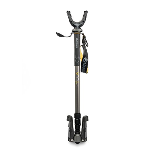 Vanguard VEO 2 AM-234TU Shooting Stick, Tri-Stand Base with Ball Joint, Rotating and Removeable U Shaped Yoke , Gray