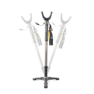 Vanguard VEO 2 AM-234TU Shooting Stick, Tri-Stand Base with Ball Joint, Rotating and Removeable U Shaped Yoke , Gray