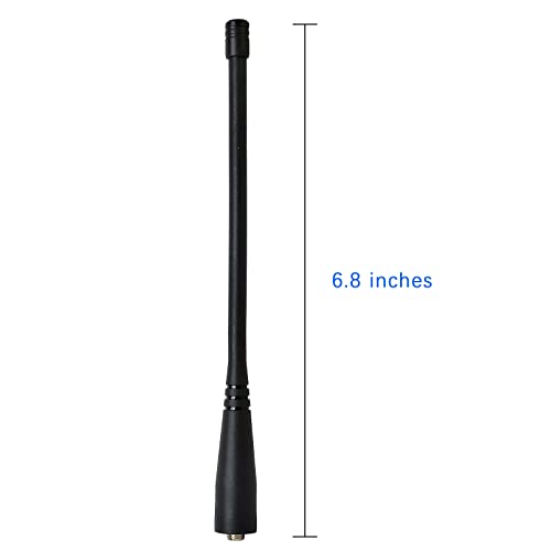 Dual Band 136-174Mhz&400-520Mhz SMA-Female Antenna for Baofeng UV-82 UV-5R Walkie Talkie 2pcs