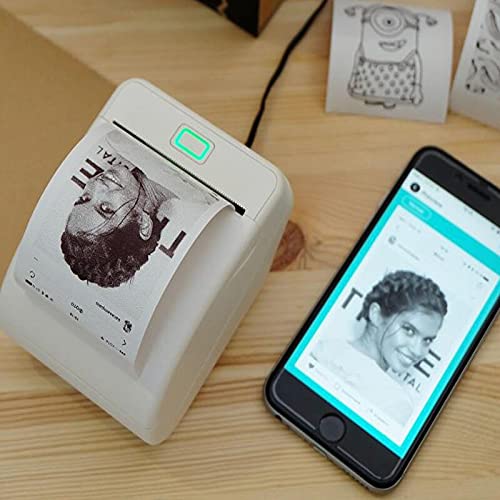 Memobird G1 Mini Photo Wireless Printer for Smartphones (Pink)