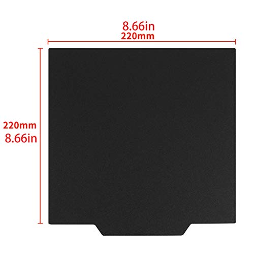 3D Printer Parts Magnetic Heat Bed Tape for Print Sticker 220/235/310mm Square Build Plate Tape Flex Plate 3D Printer Supporting Magnetic Stickers 3D Printed Accessories 3D Printed Parts 3D 3D