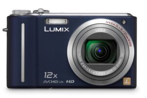 panasonic lumix dmc-zs3 10mp digital camera with 12x wide angle mega optical image stabilized zoom and 3 inch lcd (blue)