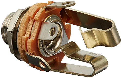 Switchcraft Type 12B (Pack of 4) Stereo 3-Conductor Input Jack, 1/4", Double Open Circuit,Made in USA