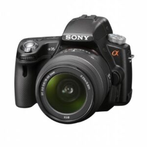 Sony Alpha SLT-a35 16 MP Digital SLR Kit with Translucent Mirror Technology and 18-55mm Lens