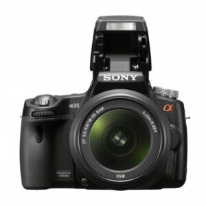 Sony Alpha SLT-a35 16 MP Digital SLR Kit with Translucent Mirror Technology and 18-55mm Lens