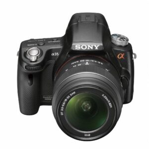 Sony Alpha SLT-a35 16 MP Digital SLR Kit with Translucent Mirror Technology and 18-55mm Lens