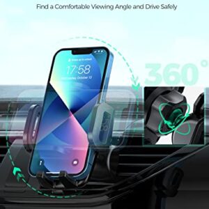 Beglero Car Vent Phone Mount, AC Vent Phone Holder with 3-Level Adjustable Clip, Air Vent Phone Holder Compatible with iPhone 13 12 SE 11 Pro Max XS XR, Galaxy Note 20 S20 S10 and More