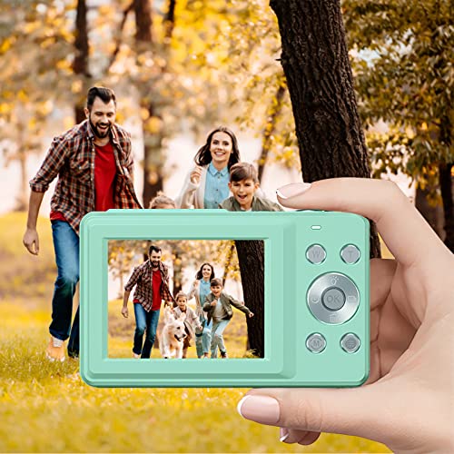 HD Camera 1080p with 2.5-inch TFT-LCD Screen, 16x Digital Zoom, Electronic Anti Shake Built-in Flash, Suitable for Gifts to Friends, Parents and Children