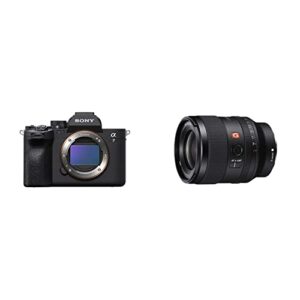 sony alpha 7 iv full-frame mirrorless interchangeable lens camera + sony fe 35mm f1.4 gm full-frame large-aperture wide angle g master lens