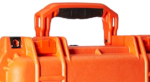 Pelican 1400 Camera Case With Foam (Orange)