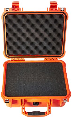 Pelican 1400 Camera Case With Foam (Orange)