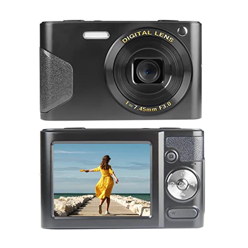 1080P Digital Camera 18MP 2.7 Inch LCD Screen 8X Digital Zoom FHD 1080P Digital Camera Small Camera for Teens Students Boys Girls Seniors