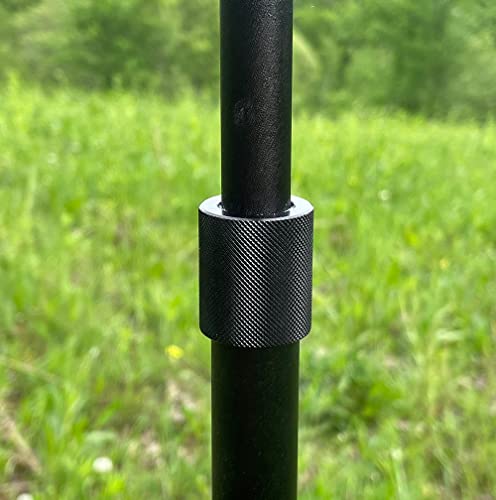 TACTACAM Reveal Adjustable Camera Stake with Solar Panel Mount - Fits All Trail Cameras and Cellular Cameras with 1/4" 20 mounts