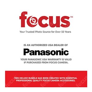 Panasonic DC-S5KK LUMIX S5 4K Mirrorless Full-Frame L-Mount Camera with 20-60mm Lens and 70-200mm f/2.8 Telephoto Lens and DMW-BLK22 Battery Bundle (3 Items)