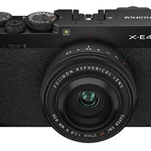 Fujifilm X-E4 XF27mmF2.8 Kit - Black