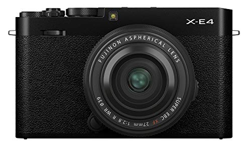 Fujifilm X-E4 XF27mmF2.8 Kit - Black