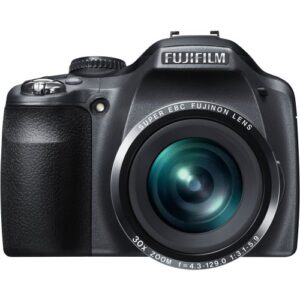 fujifilm finepix sl300 14 mp digital camera with 30x optical zoom (black) (old model)