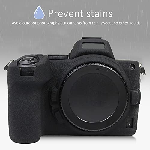 70 Portable Durable Washable Soft Silicone Case Camera Protective Body Cover for Nikon Z5 Camera Bag Protector Pouch