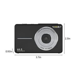 1080p High-Definition Digital Camera 44 Million Photos 16x Digital Zoom Camera Anti-Shake Proof Home Camera,Electronic Anti-Shake, Face Distinguish, Ideal Xmas Gifts for Family