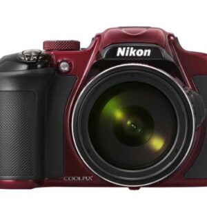 Nikon COOLPIX P600 16.1 MP Wi-Fi CMOS Digital Camera with 60x Zoom NIKKOR Lens and Full HD 1080p Video (Red) (Discontinued by Manufacturer)