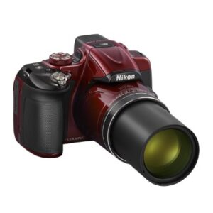 Nikon COOLPIX P600 16.1 MP Wi-Fi CMOS Digital Camera with 60x Zoom NIKKOR Lens and Full HD 1080p Video (Red) (Discontinued by Manufacturer)