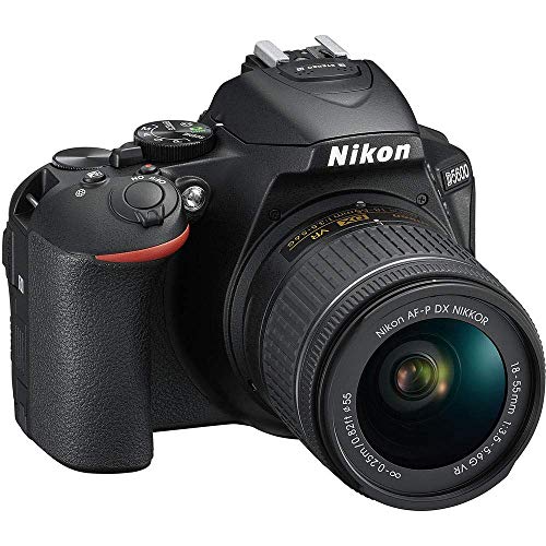 Nikon D5600 DSLR Camera with 18-55mm Lens (1576) + Nikon 70-300mm Lens + 64GB Card + Case + Corel Photo Software + EN-EL14 A Battery + HDMI Cable + Cleaning Set + More (International Model) (Renewed)