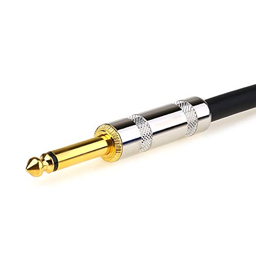 6.35 to NL4MMX -0.5M Audio - 1/4" TS Male to Speakon Adapter Patch Speaker Cable