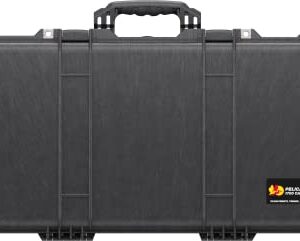 Pelican Protector 1700 Long Case - Multi-Purpose Hard Case with Foam - Tripod, Camera Equipment, Sportsmans Gun Case, Electronics Gear, and More (Black)