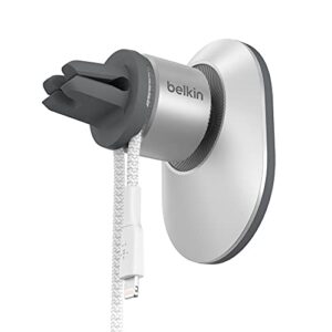 Belkin Magnetic Car Vent Mount - MagSafe Compatible Car Mount - iPhone Car Accessories - Air Vent Mount For iPhone 14, iPhone 13 & iPhone 12 - Car Magnetic Phone Mount