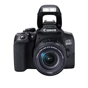 Canon EOS 850D EF-S 18-55mm is STM Kit (International Model) (Renewed)