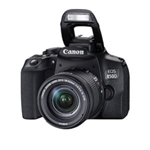 Canon EOS 850D EF-S 18-55mm is STM Kit (International Model) (Renewed)