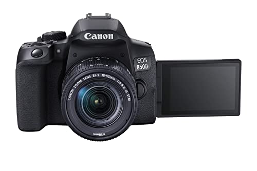 Canon EOS 850D EF-S 18-55mm is STM Kit (International Model) (Renewed)