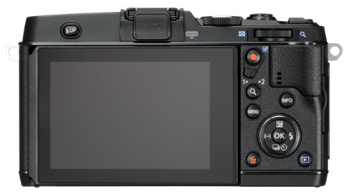 Olympus E-P5 16.1 MP Mirrorless Digital Camera with 3-Inch LCD and 17mm f/1.8 Lens (Black)