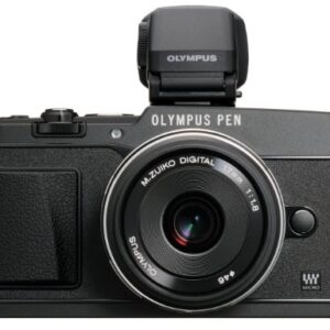 Olympus E-P5 16.1 MP Mirrorless Digital Camera with 3-Inch LCD and 17mm f/1.8 Lens (Black)