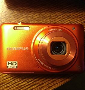 Olympus VG-160 14MP Digital Camera with 5x Optical Zoom (Red) (Old Model)